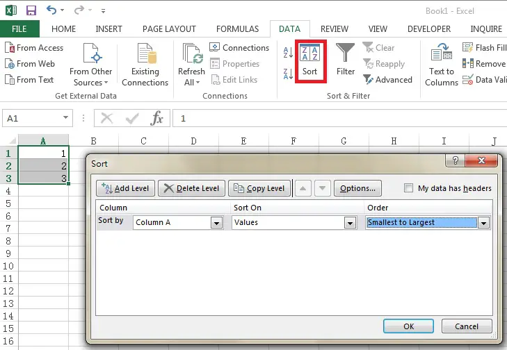 Excel Range Sort Method To Sort Data Access Excel Tips