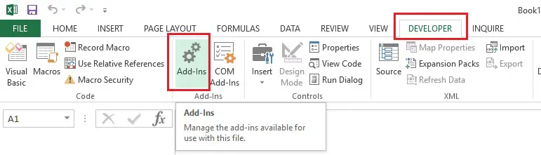 Excel Install Analysis Toolpak Add Ins Access Excel Tips