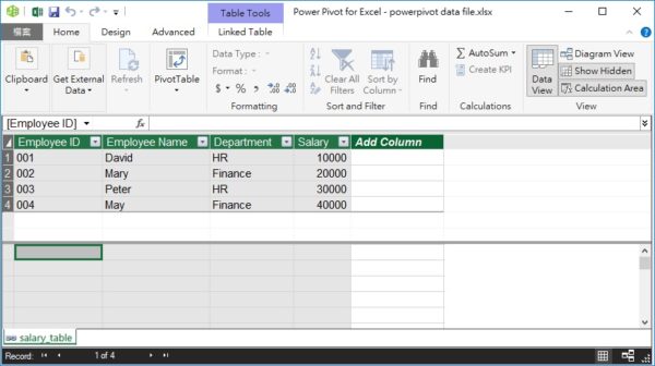 Excel Create Pivot Table Using Powerpivot Access Exceltips